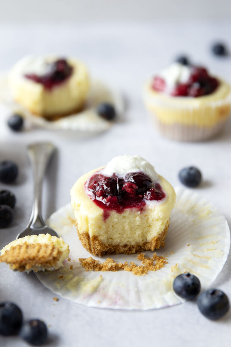 Berry Mini Cheesecakes