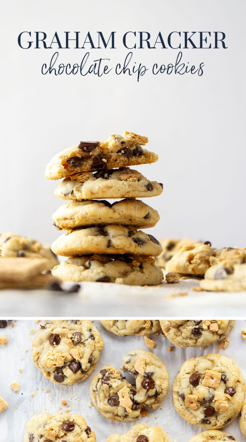 Graham Cracker Chocolate Chip Cookies