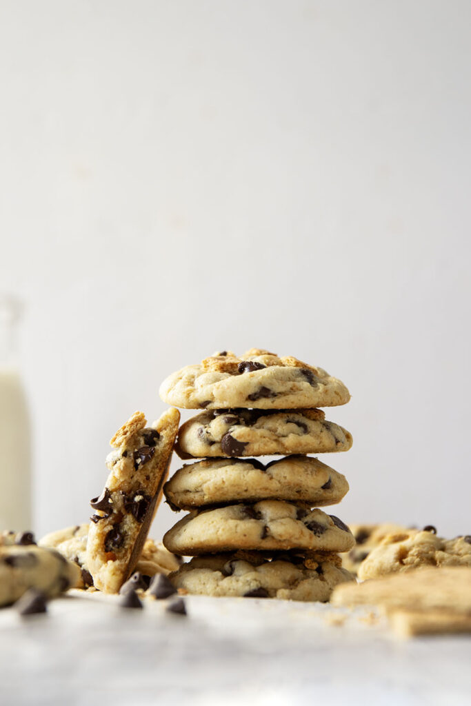Graham Cracker Chocolate Chip Cookies