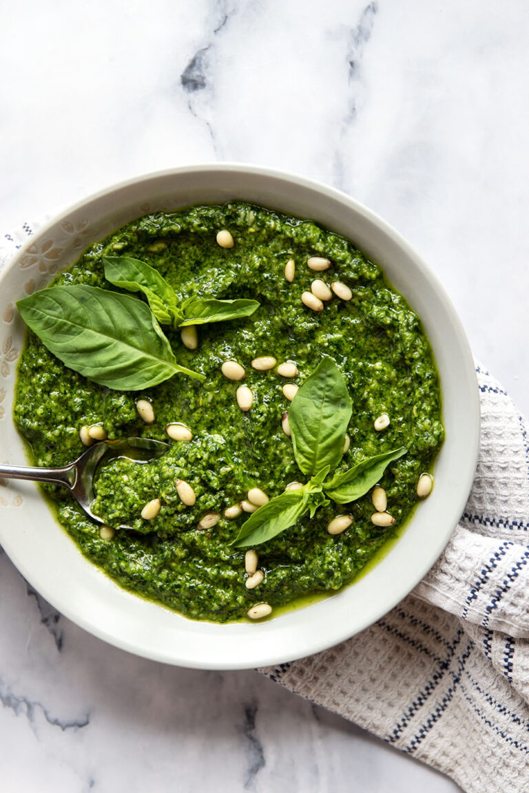 Spinach Basil Pesto