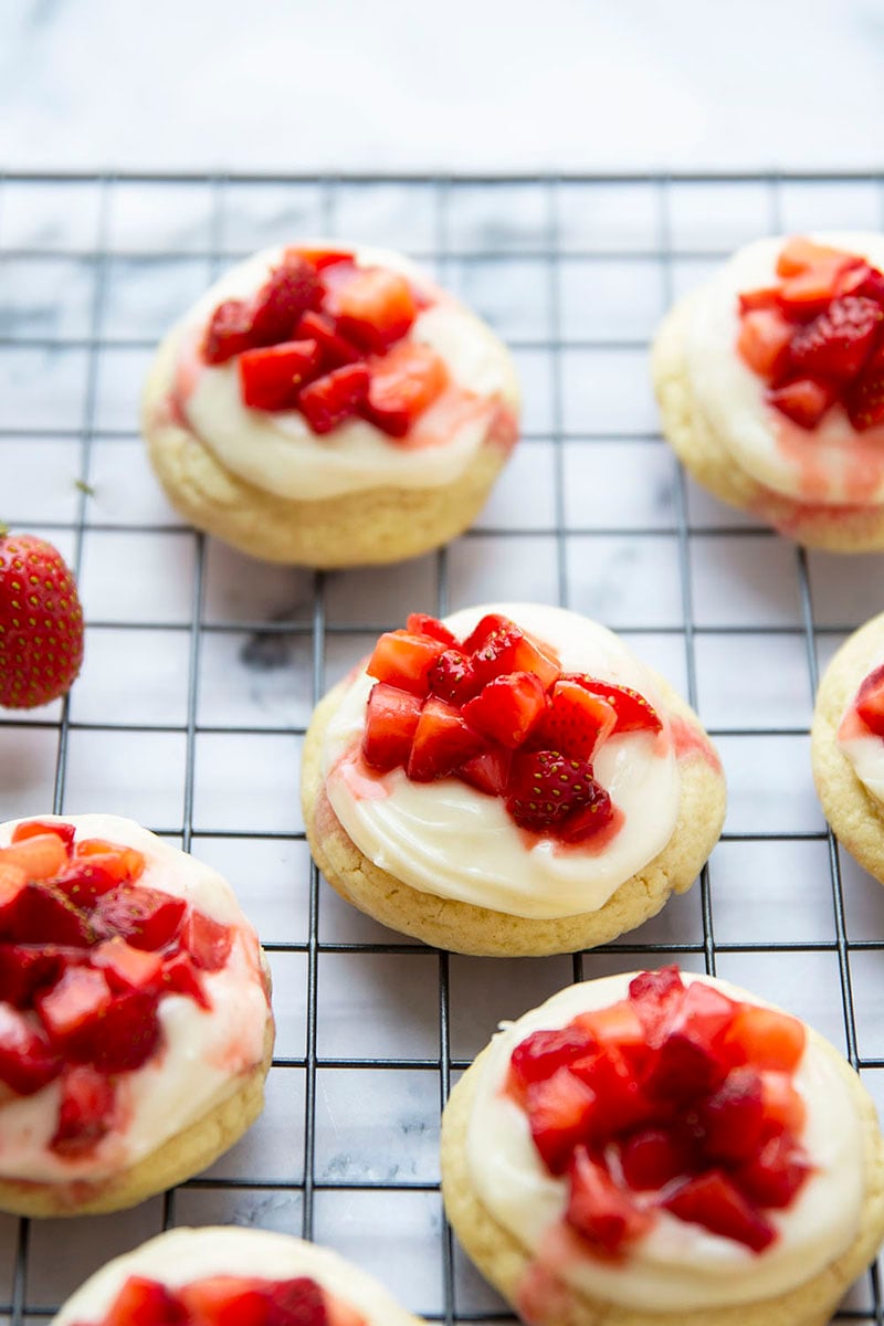 Strawberry Shortcake Cookies