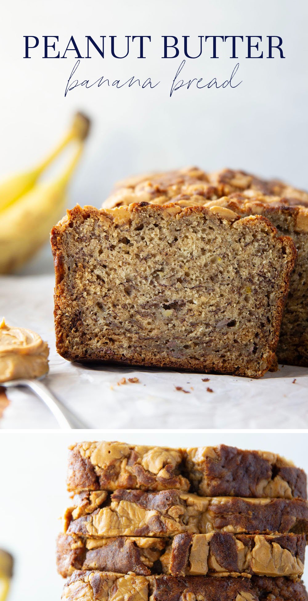 Peanut Butter Banana Bread