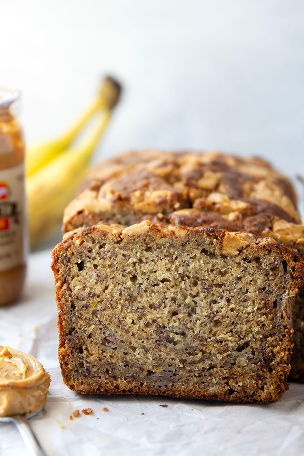 Peanut Butter Banana Bread