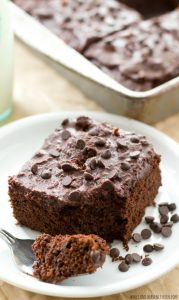 Birthday Chocolate Sheet Cake