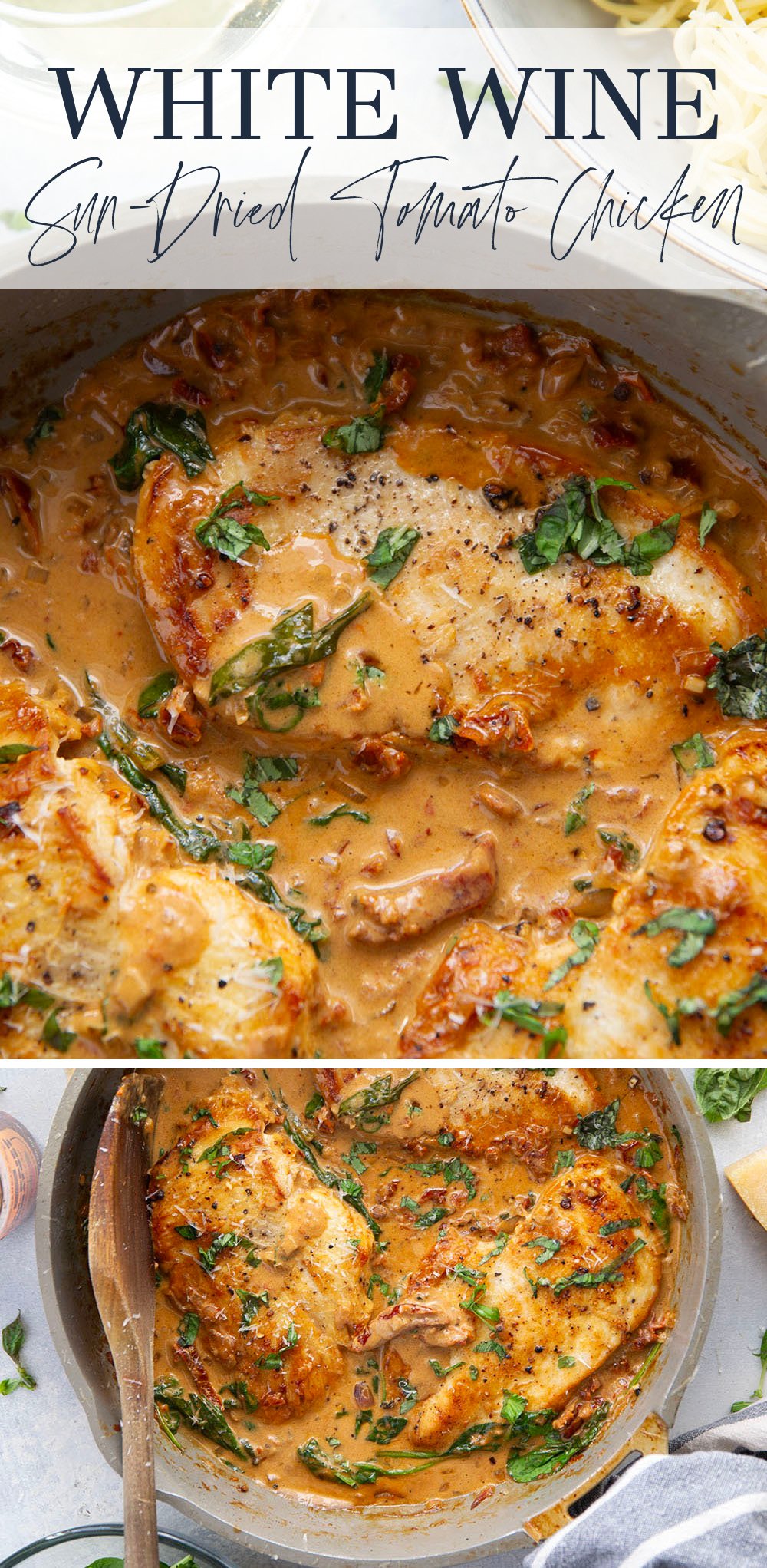 White Wine Sun-Dried Tomato Chicken