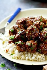 30-Minute Asian-Style Turkey Meatballs