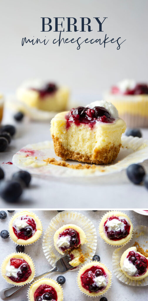 Berry Mini Cheesecakes