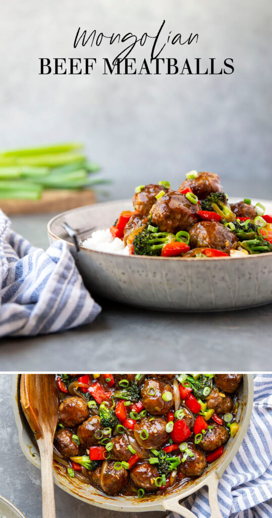 Mongolian Beef Meatballs