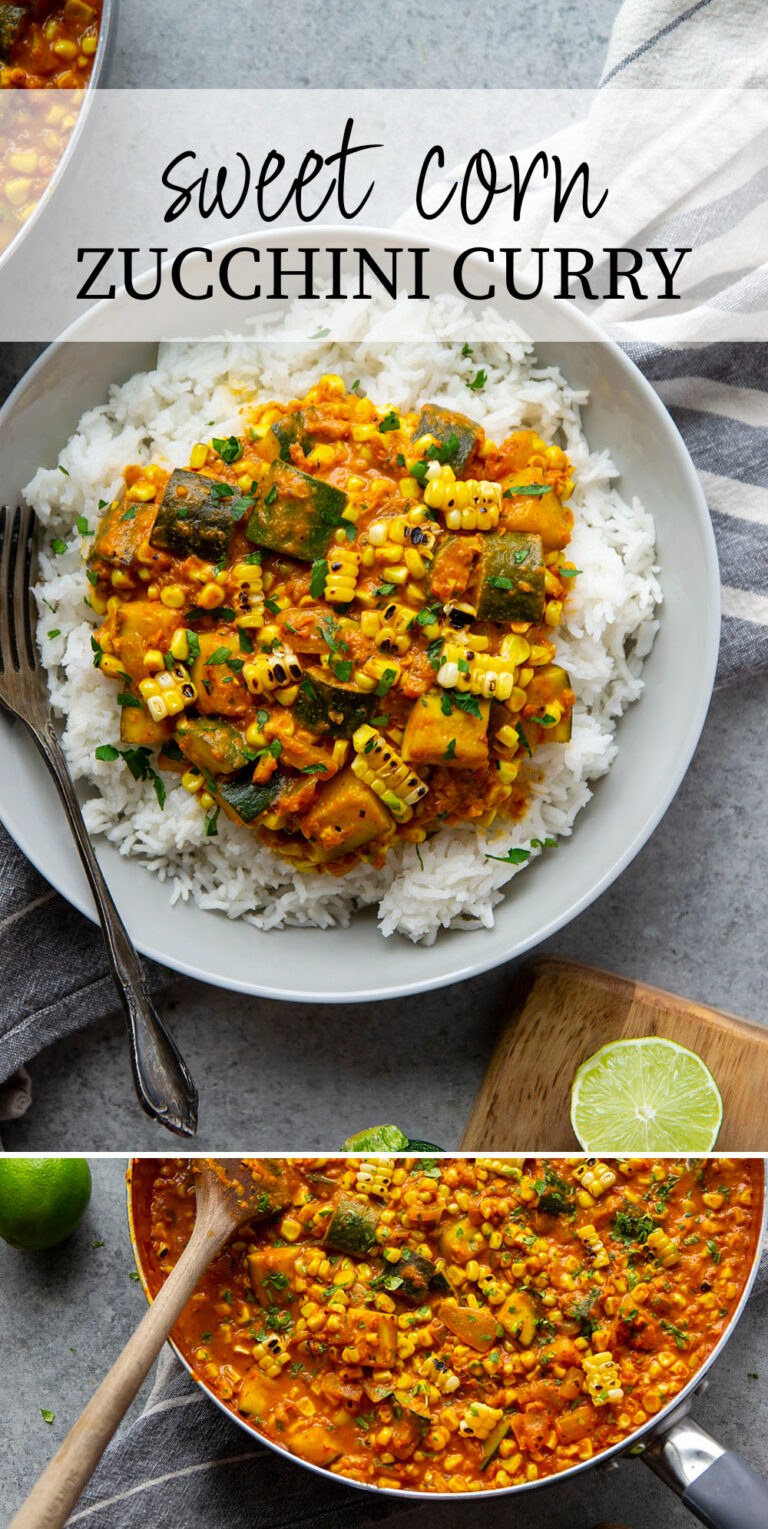 Charred Sweet Corn Zucchini Curry