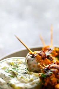 The Best Grilled Tandoori Chicken Skewers