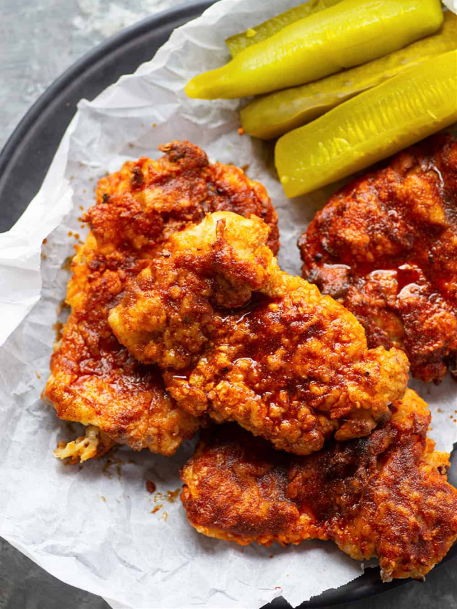 Easy Nashville Hot Chicken - Whole and Heavenly Oven