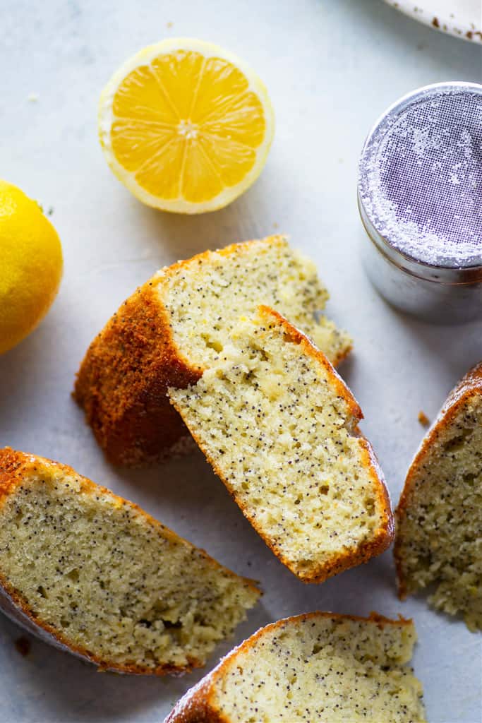 Poppyseed Lemon Olive Oil Cake