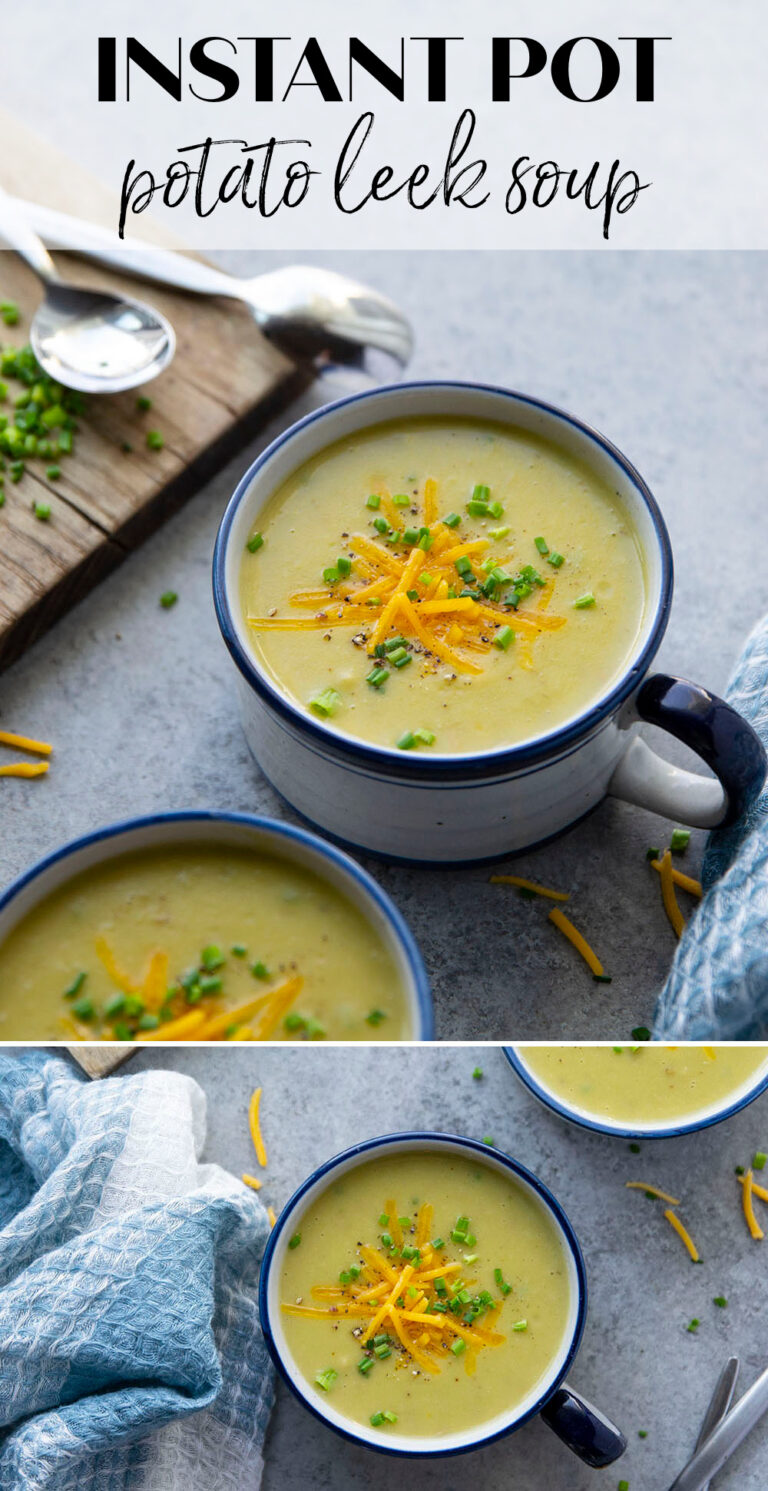Instant Pot Potato Leek Soup Instant Pot Potato Leek Soup