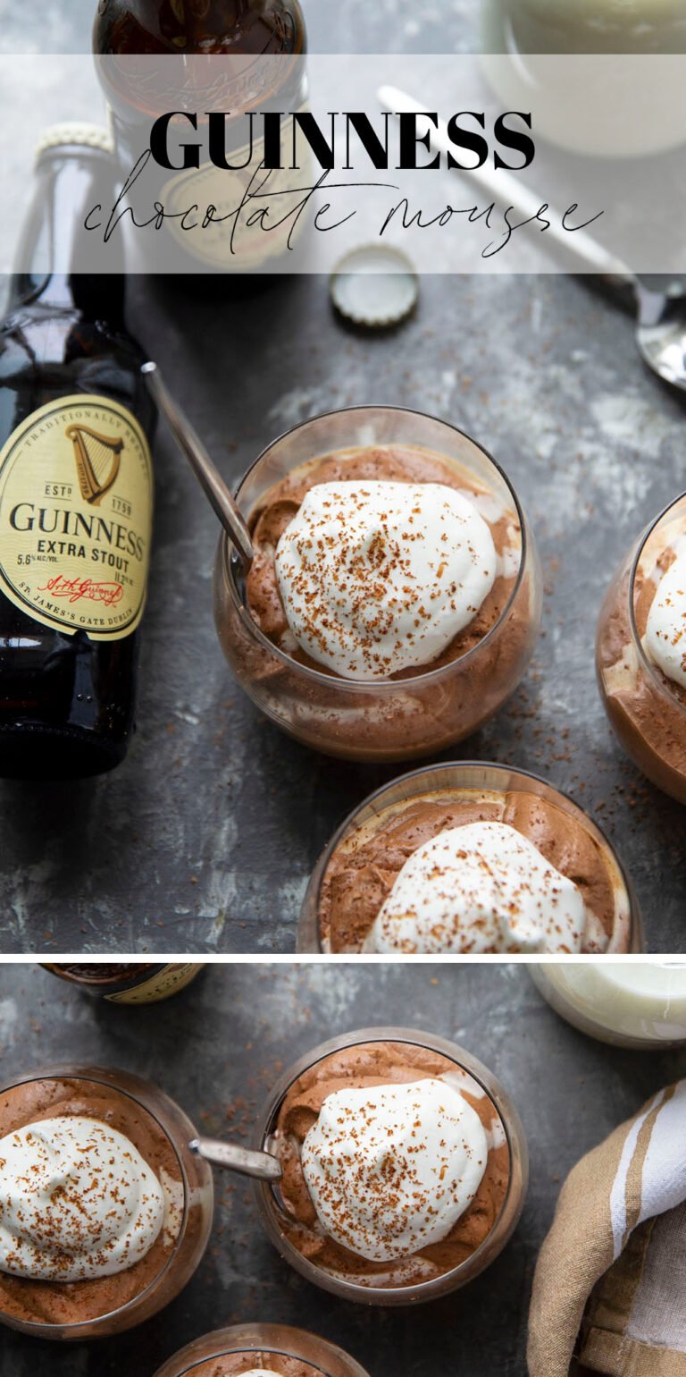 Guinness Chocolate Mousse - Whole and Heavenly Oven