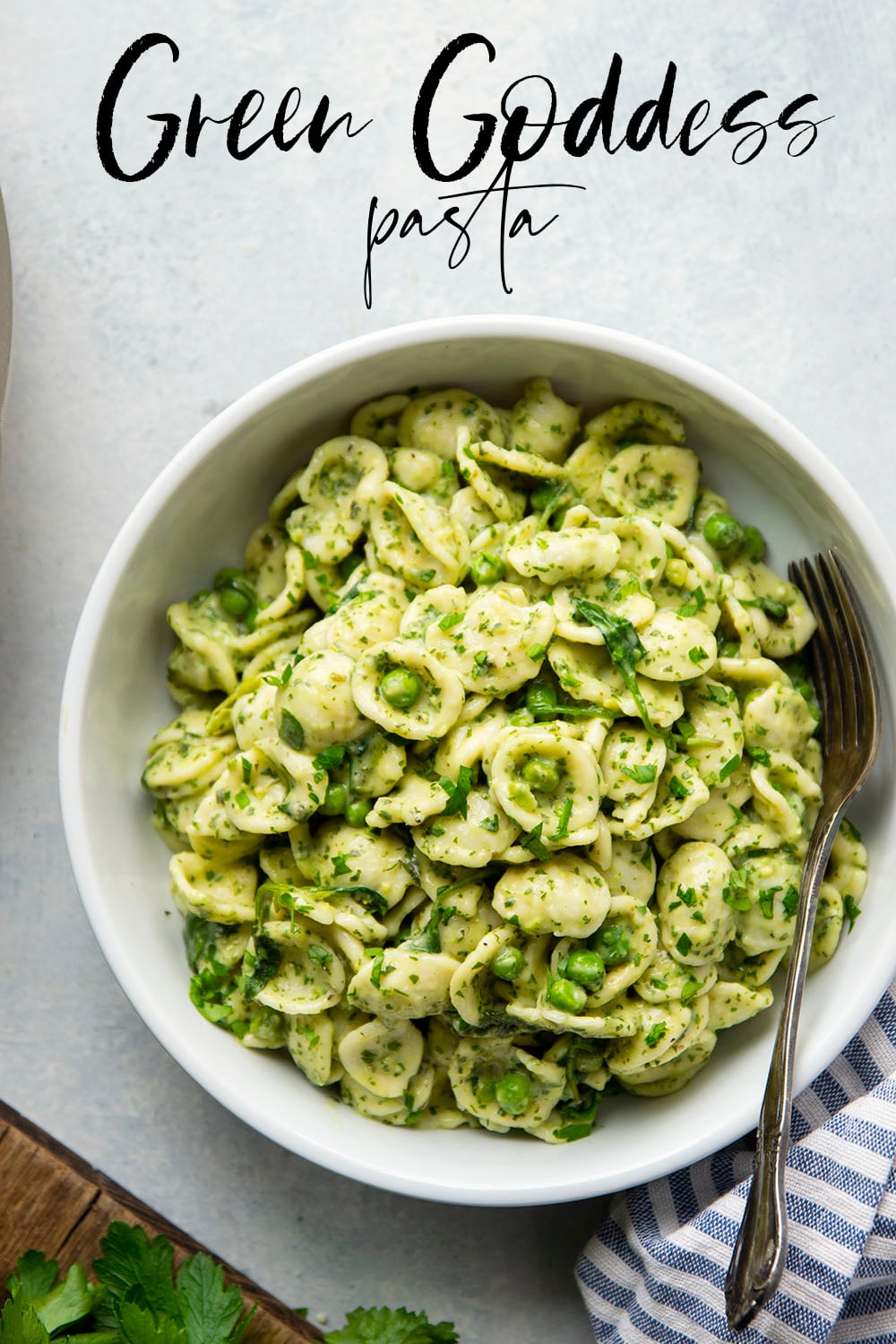 Creamy Green Goddess Pasta