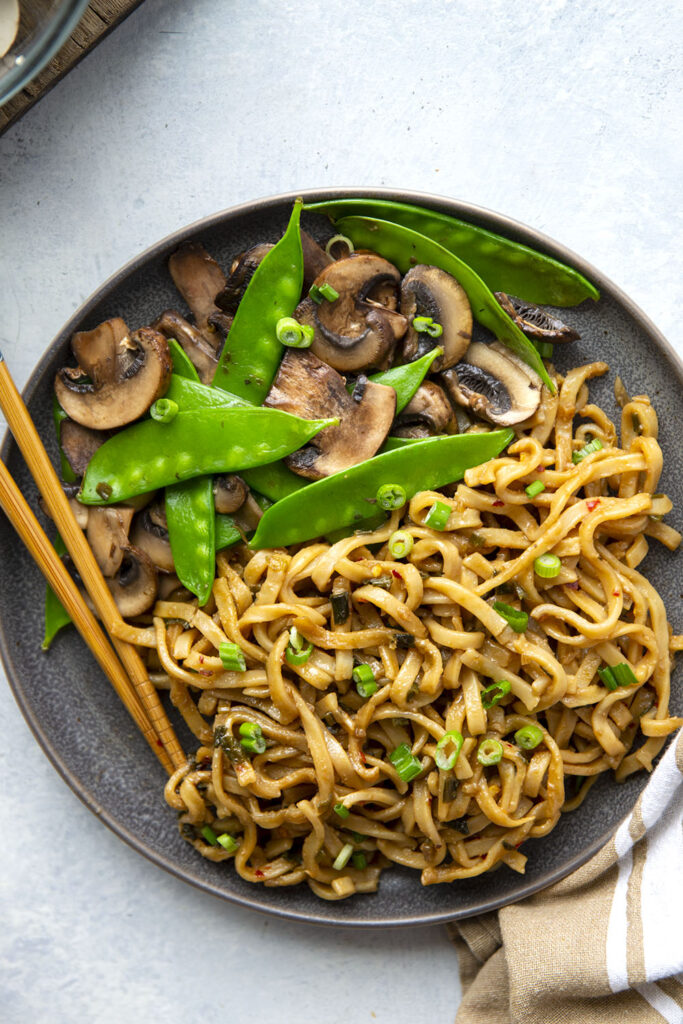 Spicy Scallion Miso Noodles