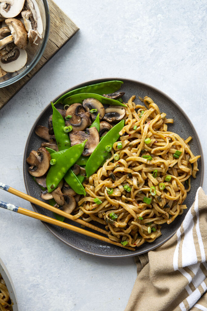 Spicy Scallion Miso Noodles