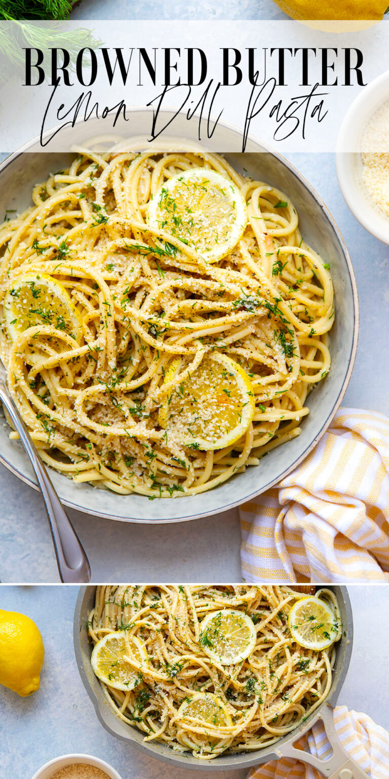 Browned Butter Lemon Dill Pasta