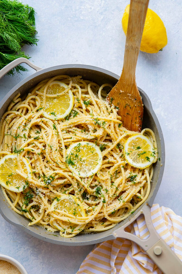 Browned Butter Lemon Dill Pasta