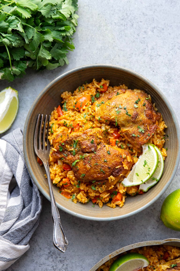 One Pot Curry Chicken and Rice