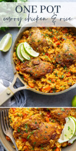 One Pot Curry Chicken and Rice