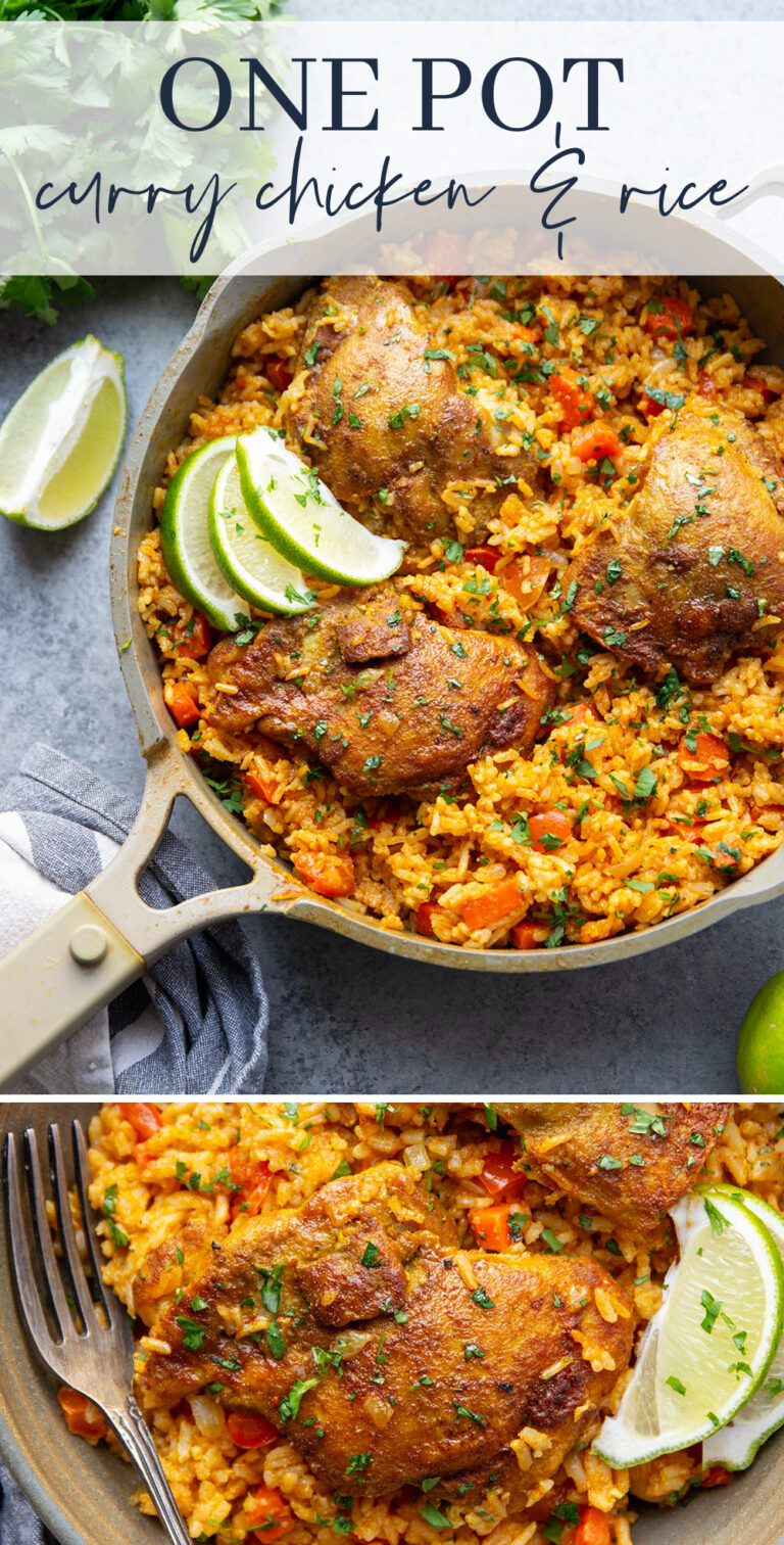 One Pot Curry Chicken and Rice