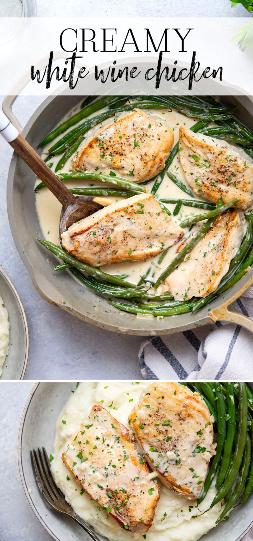 Creamy White Wine Chicken
