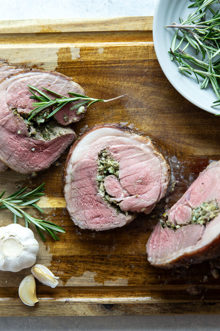 Rosemary Garlic Leg of Lamb