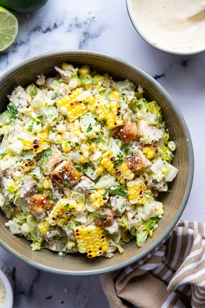 Mexican Street Corn Chopped Salad