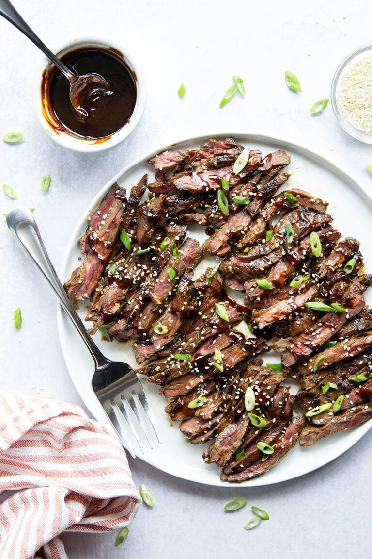 Grilled Gochujang Skirt Steak