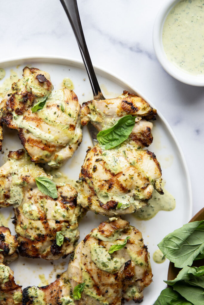 Green Goddess Grilled Chicken