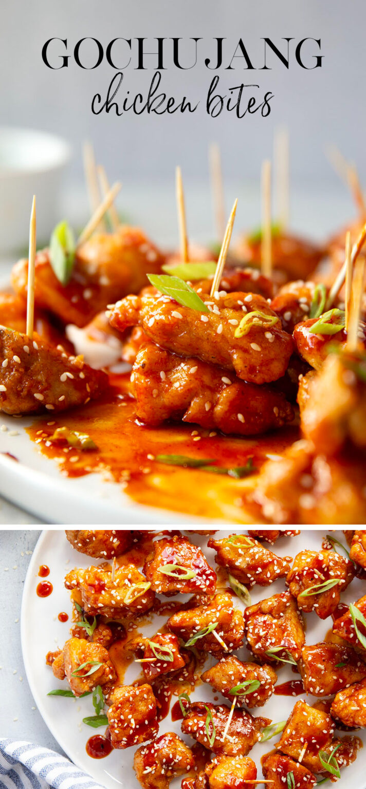 Sticky Gochujang Chicken Bites