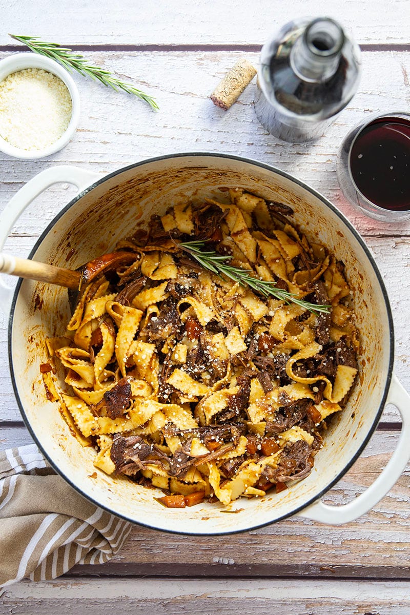 Red Wine Beef Short Rib Ragu