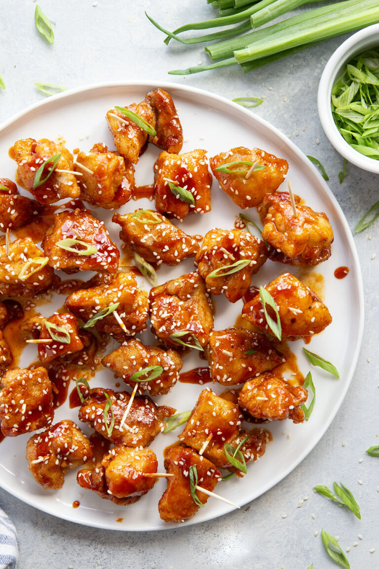 Sticky Gochujang Chicken Bites