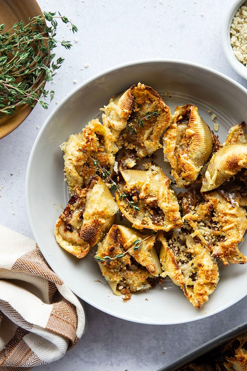 French Onion Stuffed Shells