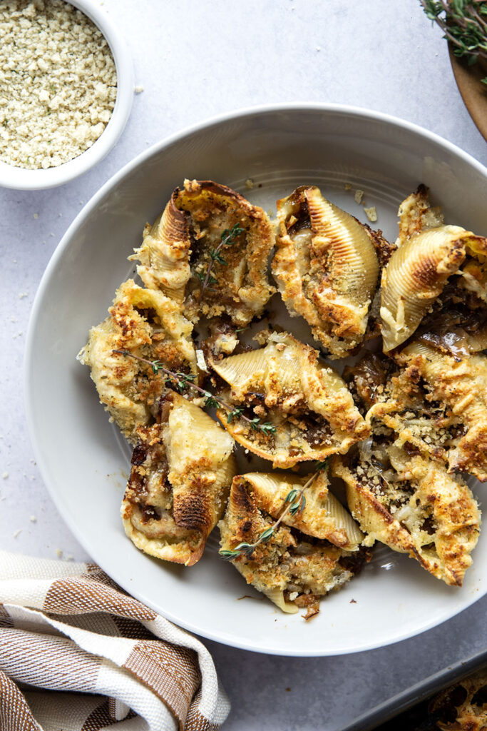 French Onion Stuffed Shells