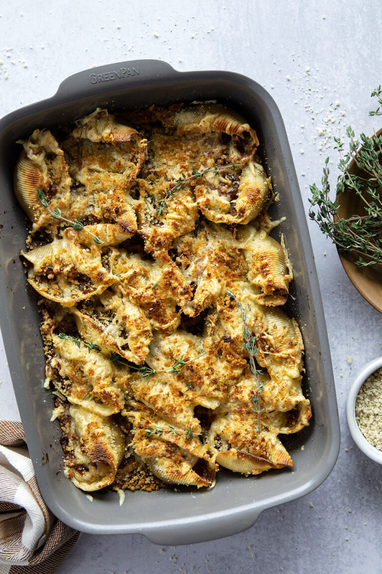French Onion Stuffed Shells