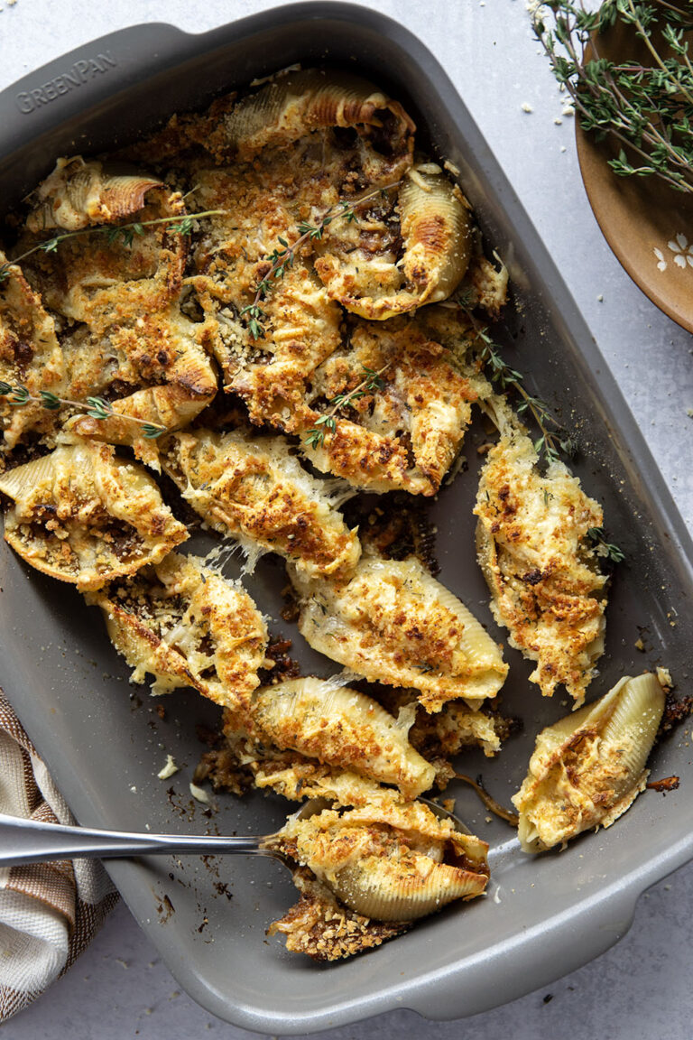 French Onion Stuffed Shells