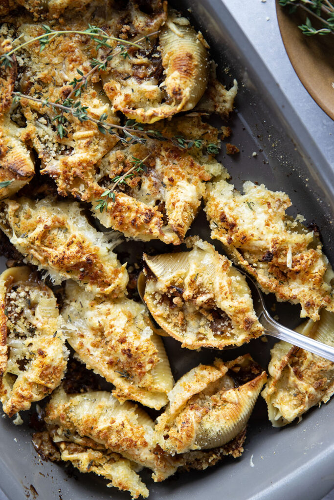 French Onion Stuffed Shells