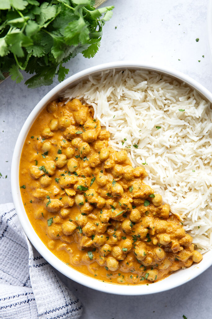 Instant Pot Butter Chickpeas