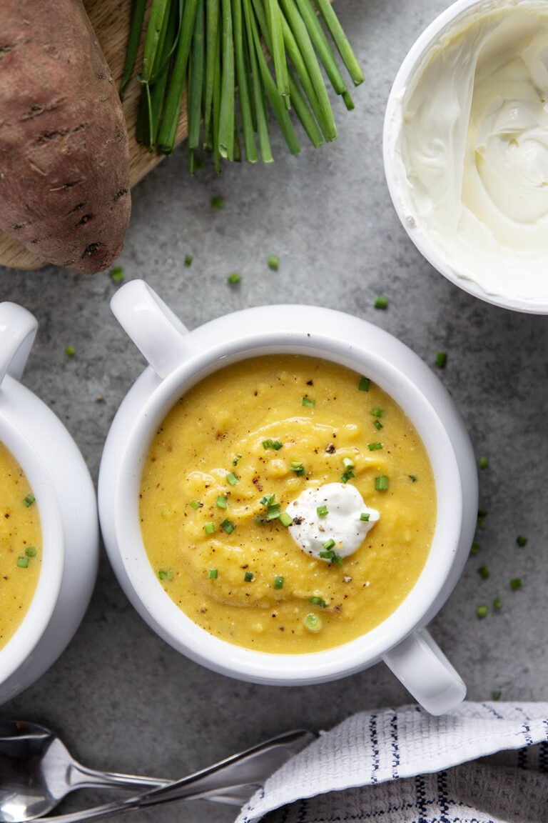 Sweet Potato Leek Soup
