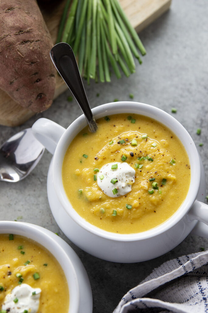 Sweet Potato Leek Soup