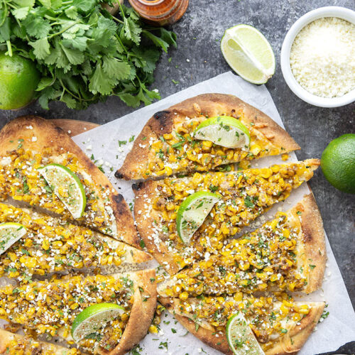 Mexican Street Corn Flatbread