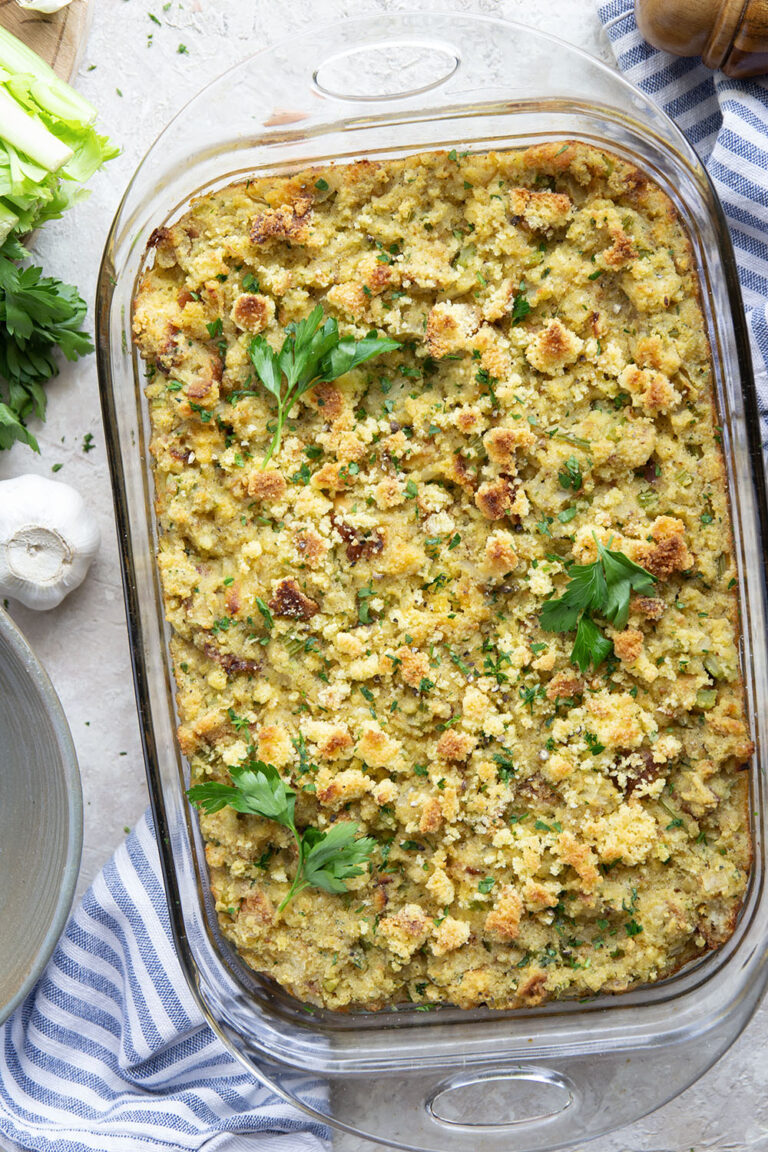 Mom's Cornbread Stuffing