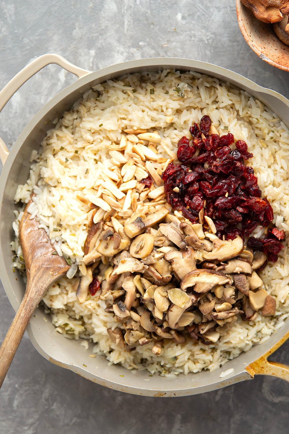 Wild Mushroom Rice Pilaf