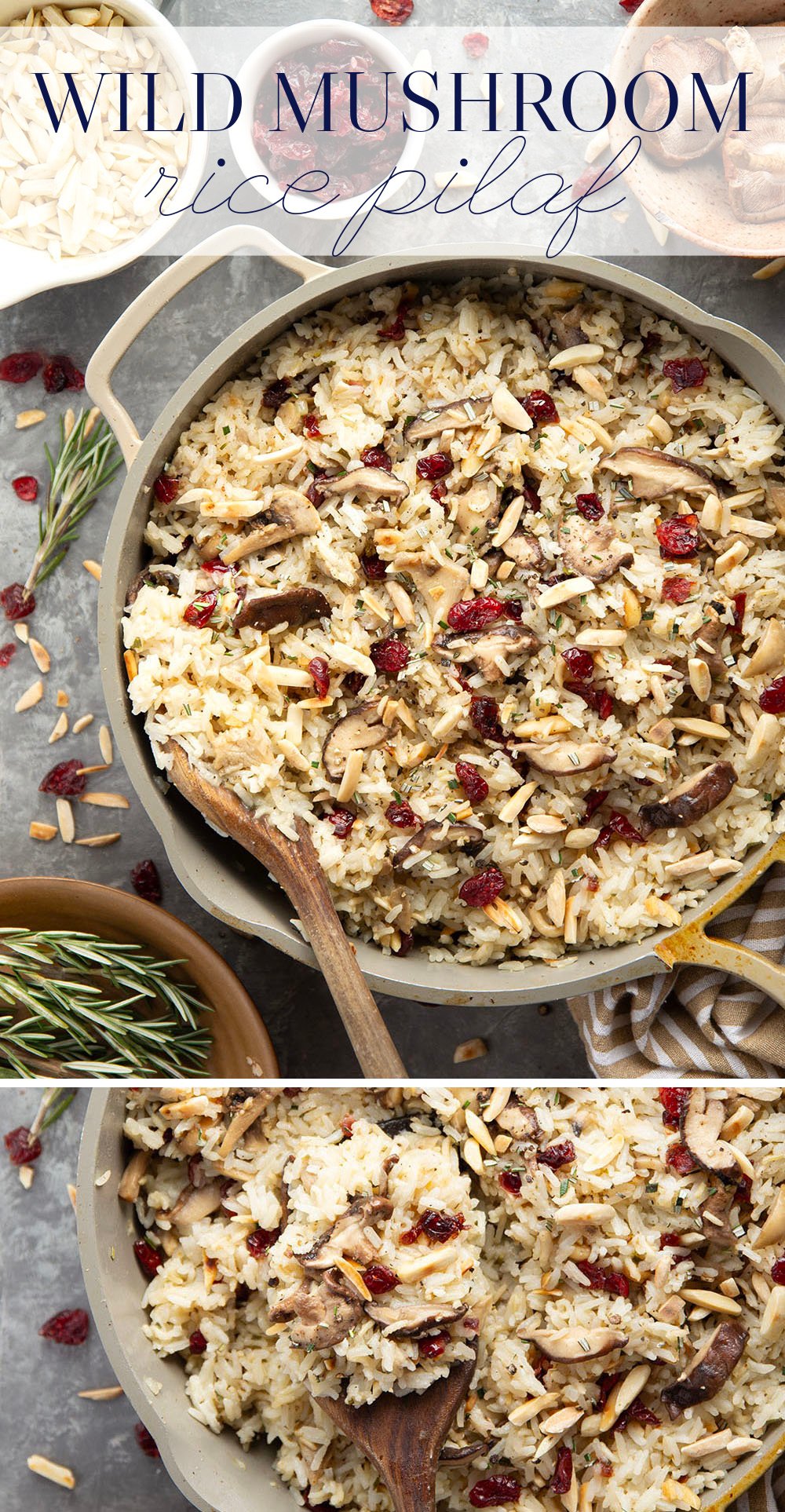 Wild Mushroom Rice Pilaf