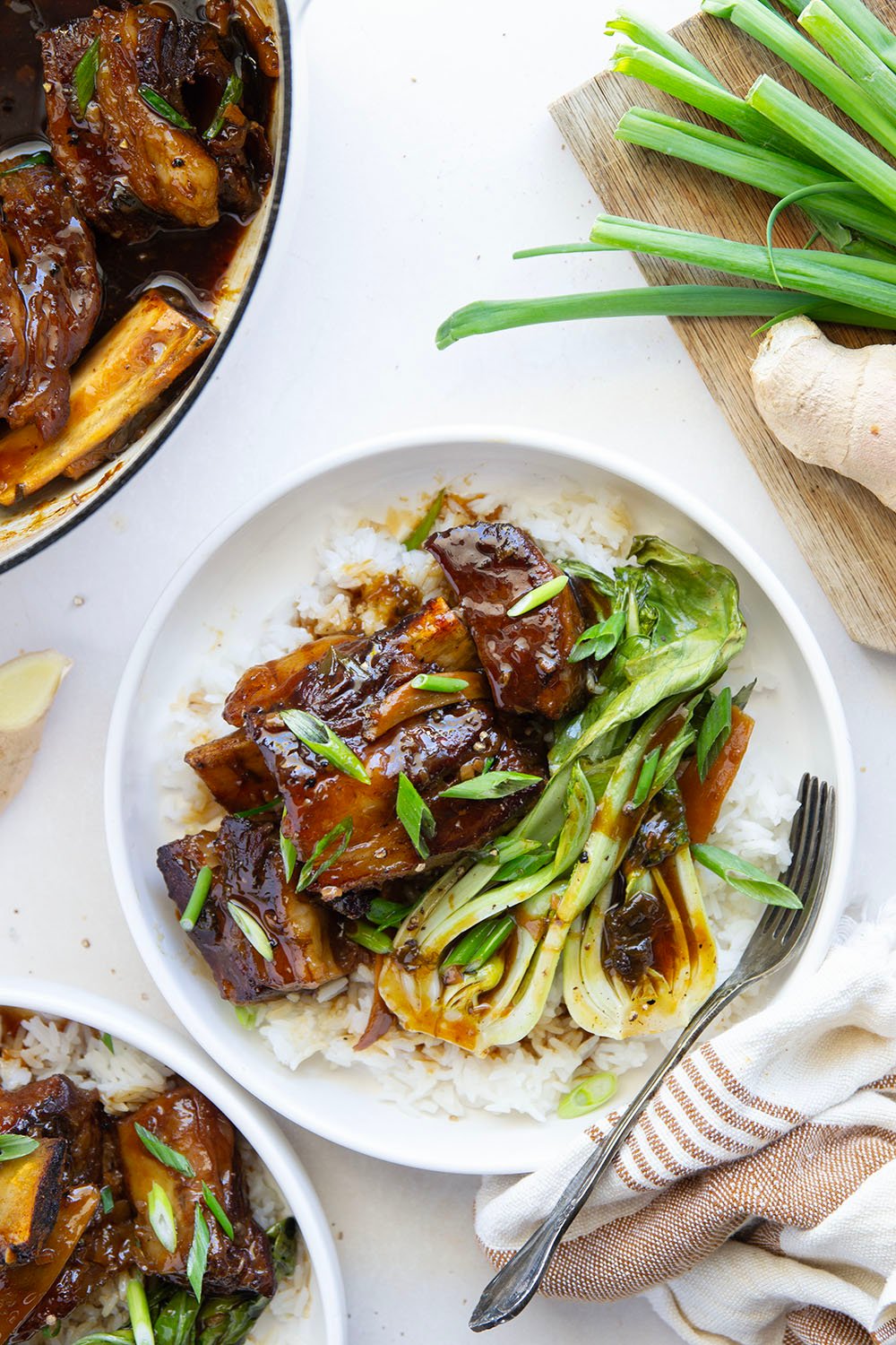 Ginger Soy Braised Short Ribs