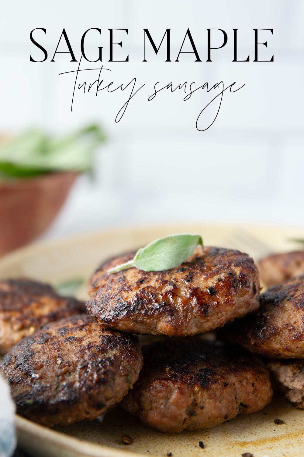 Sage Maple Turkey Sausage